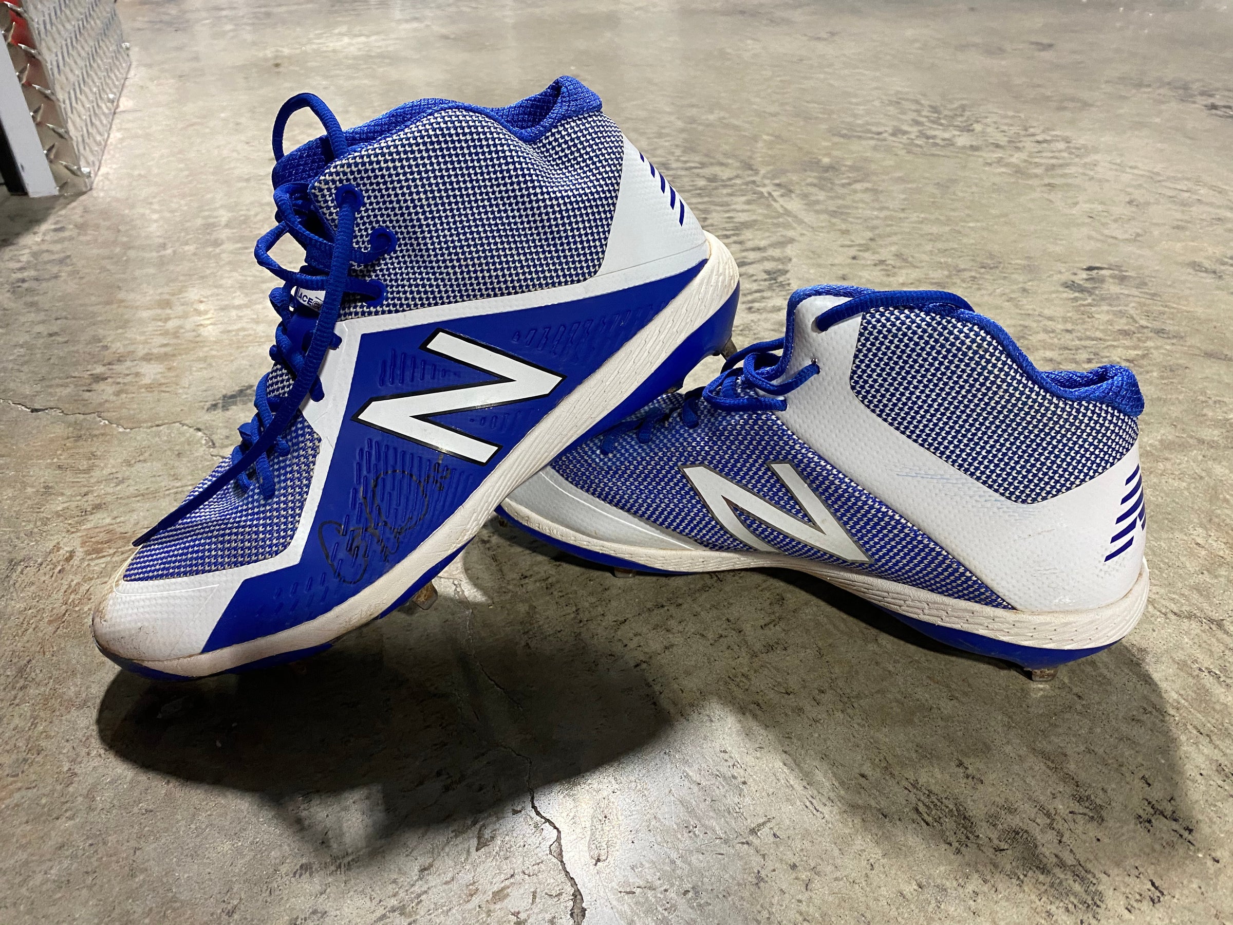 New Balance Baseball Cleats Blue